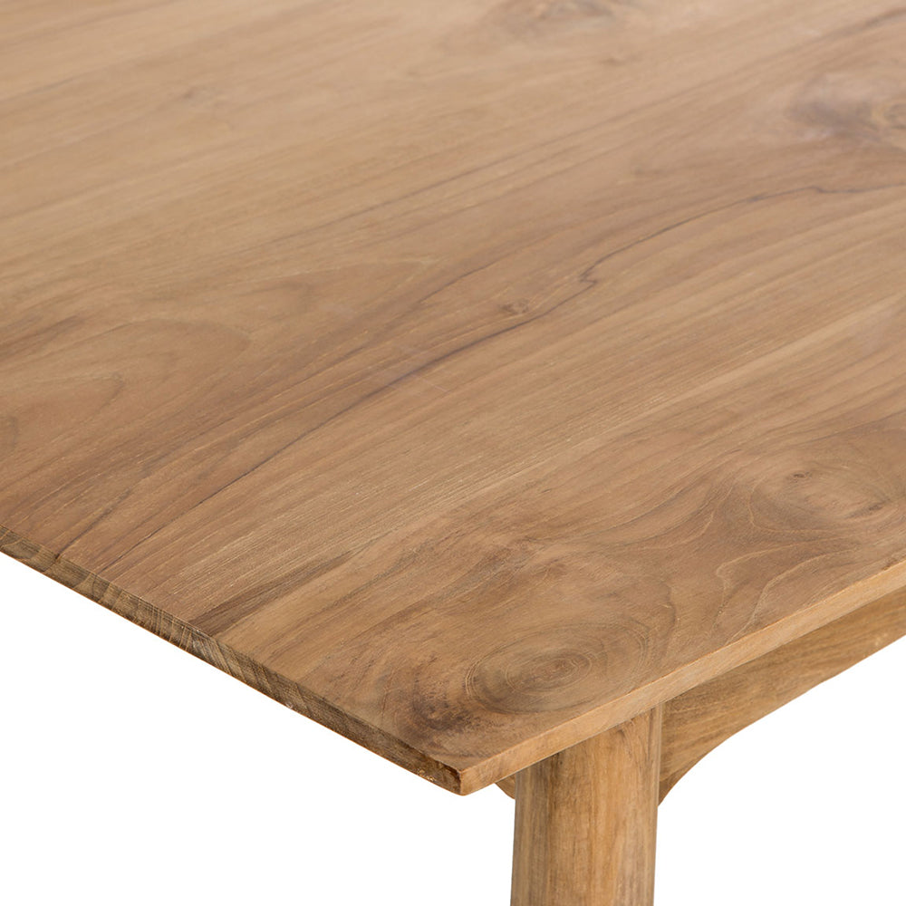 BERLIN TEAK WOOD DINING TABLE – MonteoConcept